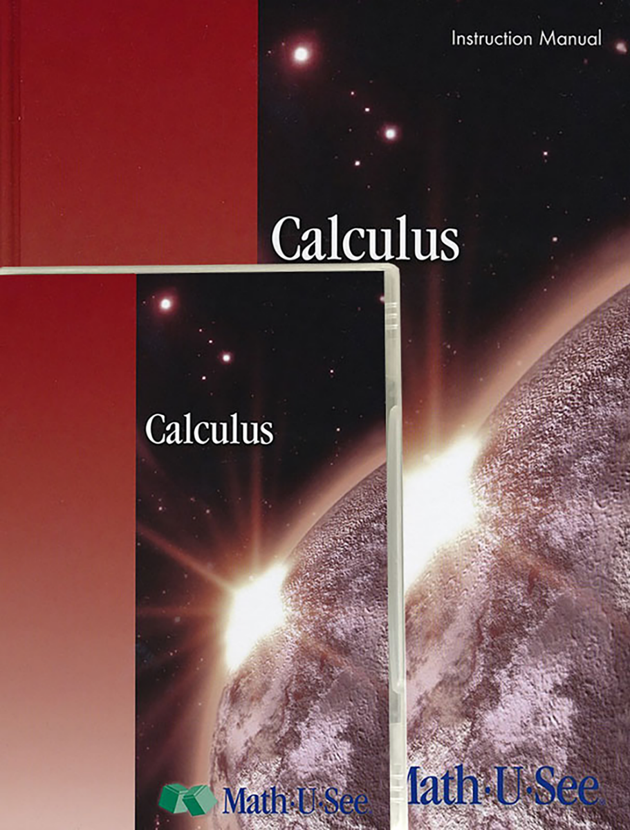 Math-U-See Calculus Instruction Manual/DVD | Sonlight