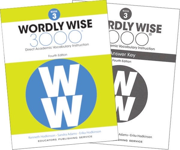 Wordly Wise 3000 Book 3 | Wordly Wise 3000 Answer Key | Sonlight