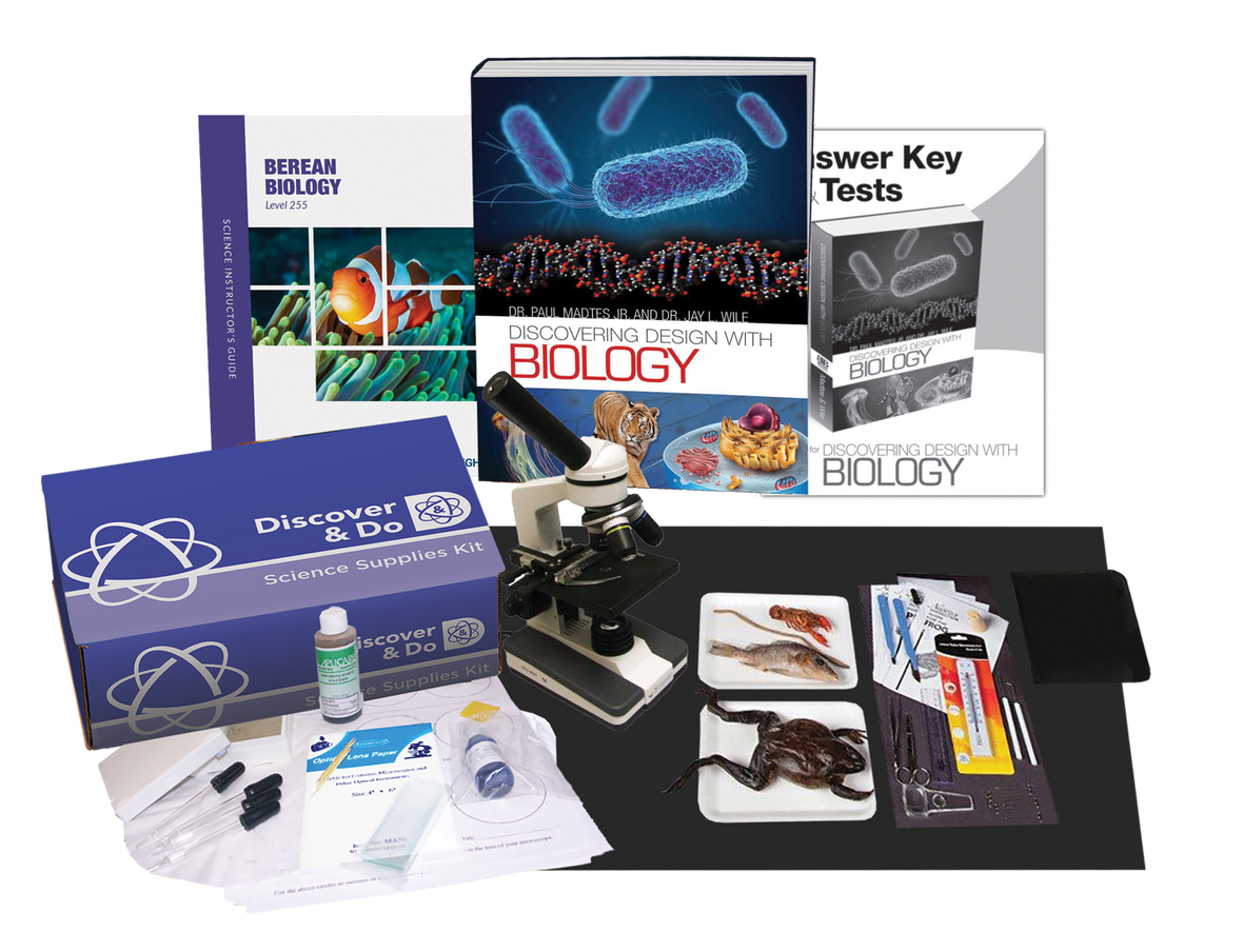 Science 255 | High School Berean Biology Homeschool Course | Sonlight
