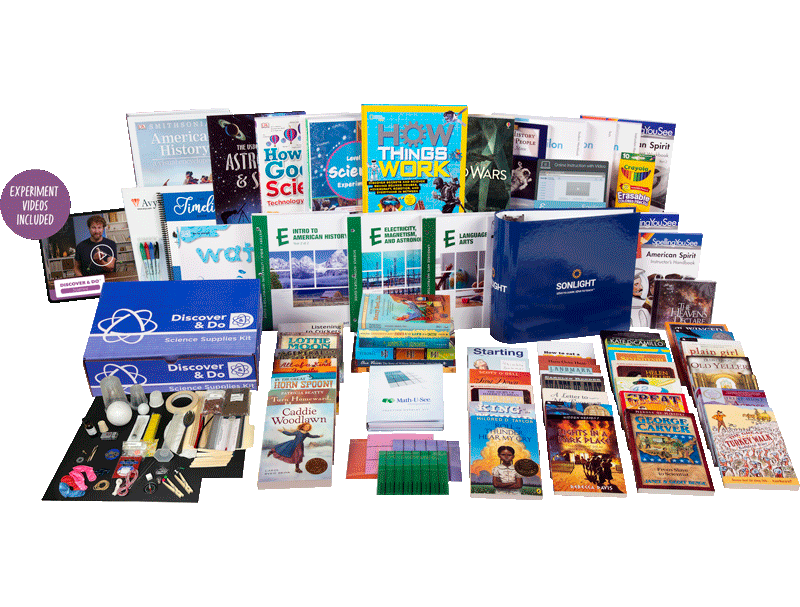 5th Grade Homeschool Curriculum | All-Subjects Package E | Sonlight
