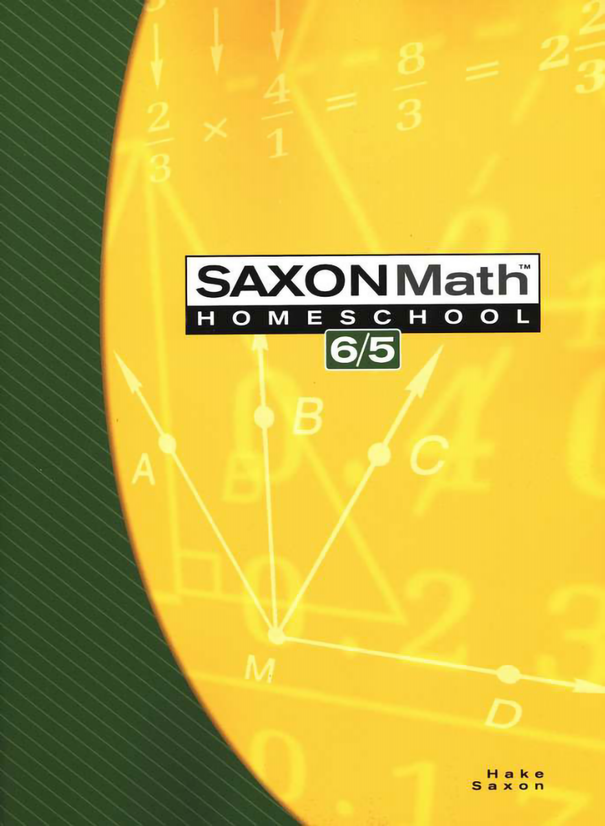 Saxon Math 6/5 Tests/Worksheets (3rd edition) | Sonlight