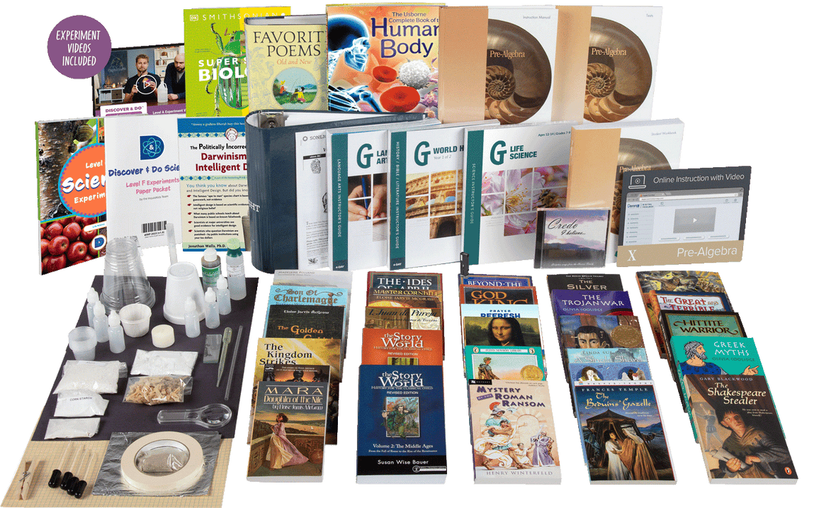 7th Grade Homeschool Curriculum Packages | All-Subjects | Sonlight