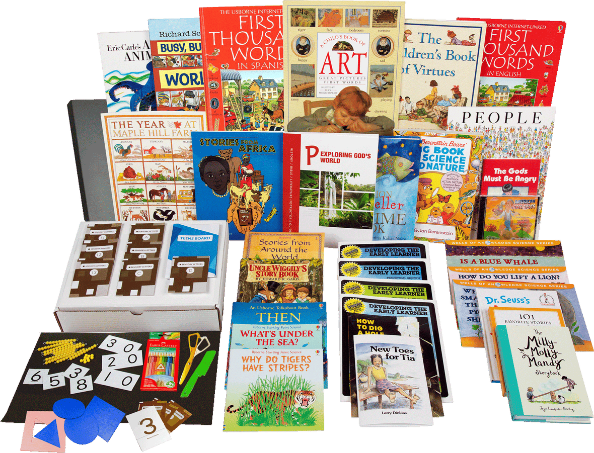Christian Pre-K Homeschool Curriculum Kit with Books | Sonlight