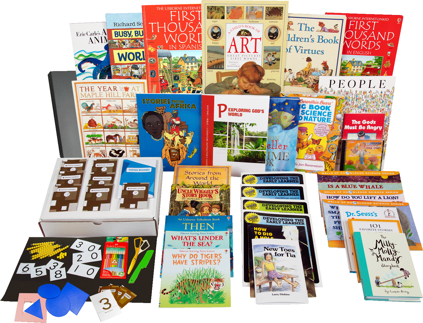 Christian Pre-K Homeschool Curriculum Kit with Books | Sonlight