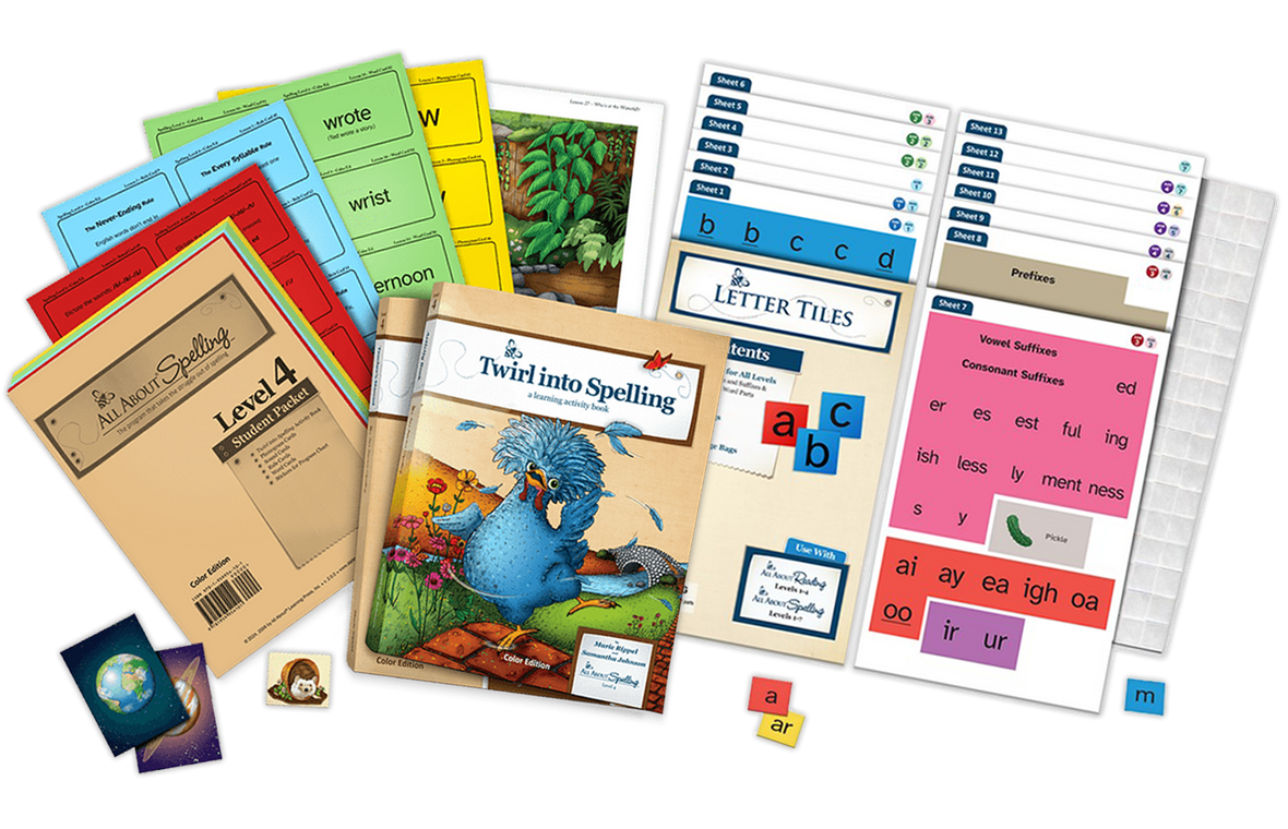 All About Spelling Level 4 - Includes the Basic Interactive Kit | Sonlight