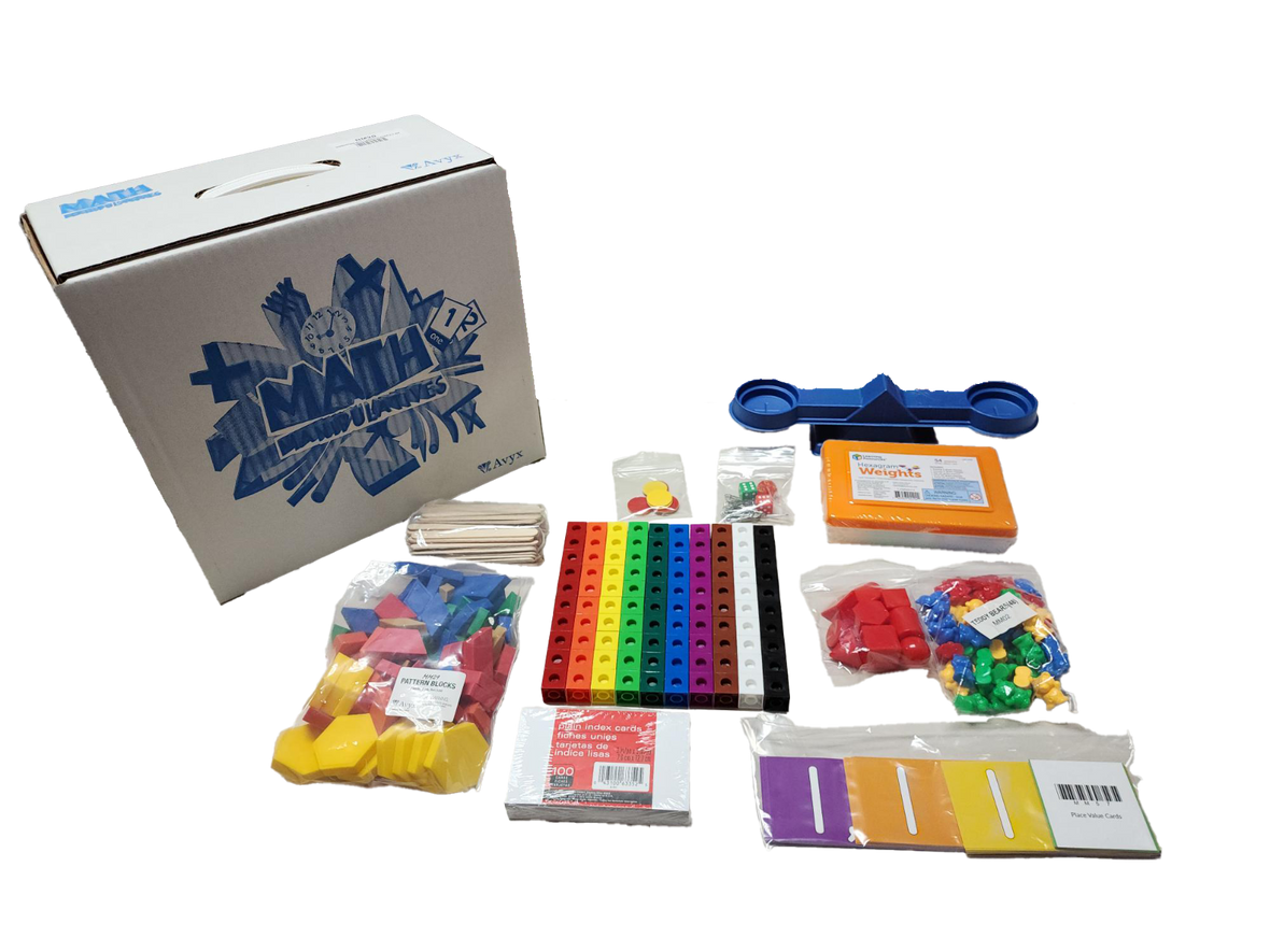 Singapore Math Manipulatives for K-1 Kit | Hands-On Math Manipulatives ...