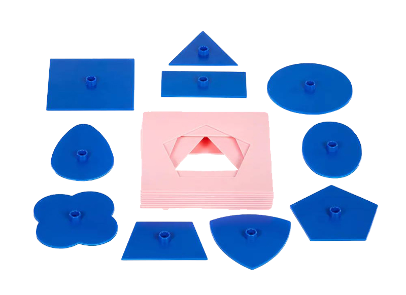 Geometric Shapes: 10 Geometric Insets with Frames | Sonlight